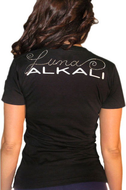 LUNA ALKALI - ANGEL T-SHIRT - BLACK – ACID NYC