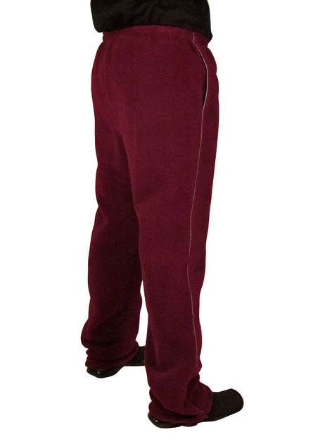 ACID - SPORTLINE DRIVER PANTS - FLEECE - BURGUNDY – ACID NYC